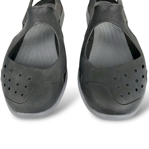 CROCS | Shoes | Nwt Crocs Swiftwater Wave Womens Sz Black Water Shoe ...